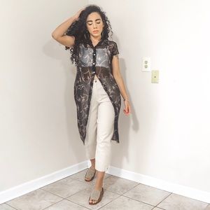 Robbie Bee | Tops | Vintage Blousedress | Poshmark